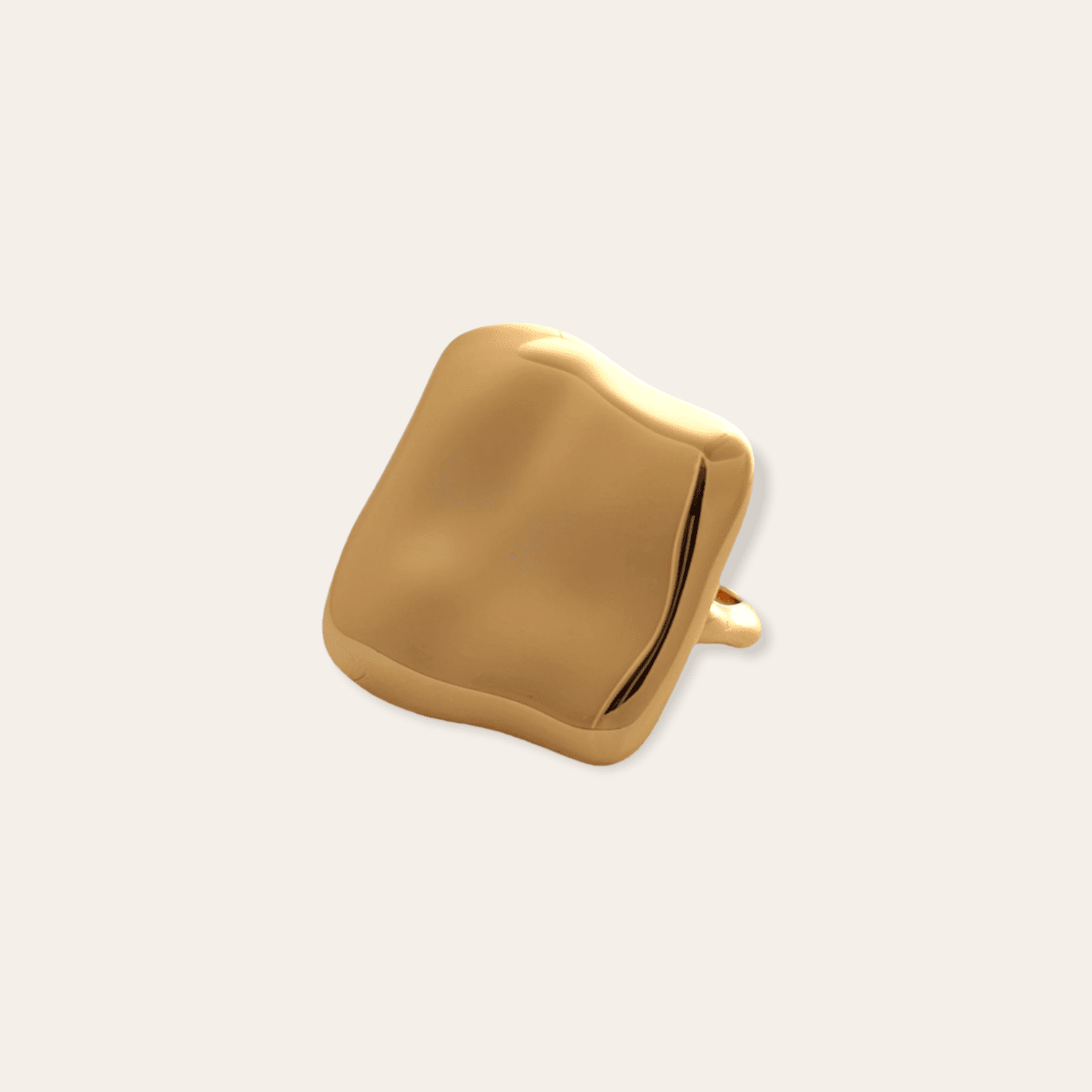 Bella Adjustable Square Ring - DEDUET