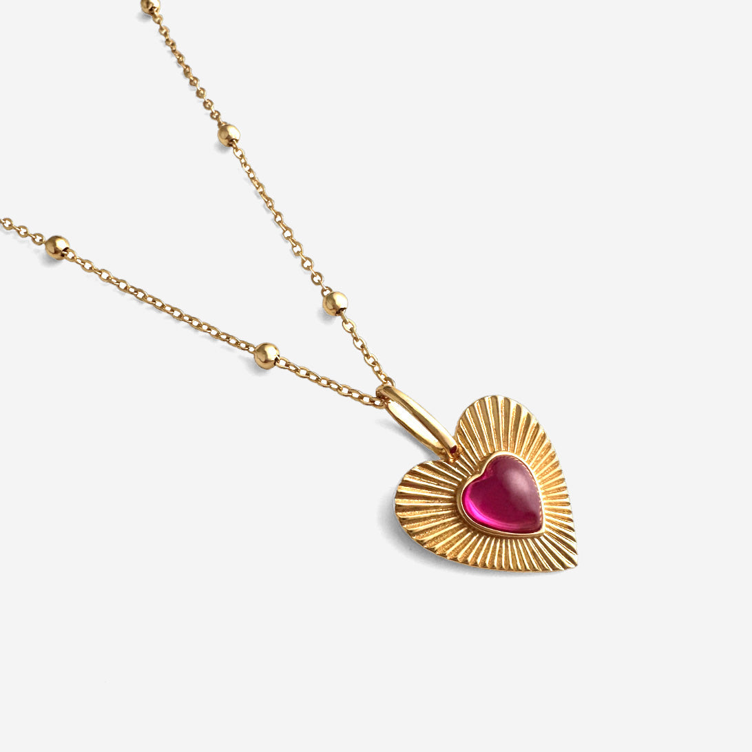Vada Heart Pendant Necklace – Deduet